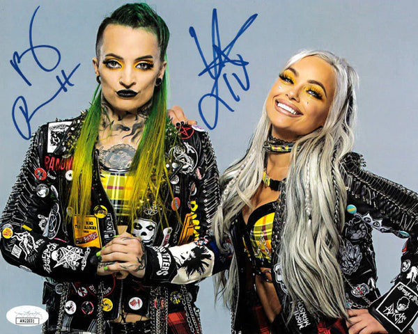 Highspots - Ruby Riott & Liv Morgan "Riott Squad" Hand Signed 8x10 *in – WrestlingStore.co.uk