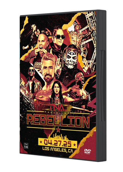 TNA Impact Wrestling - Rebellion 2025 Event DVD – WrestlingStore.co.uk