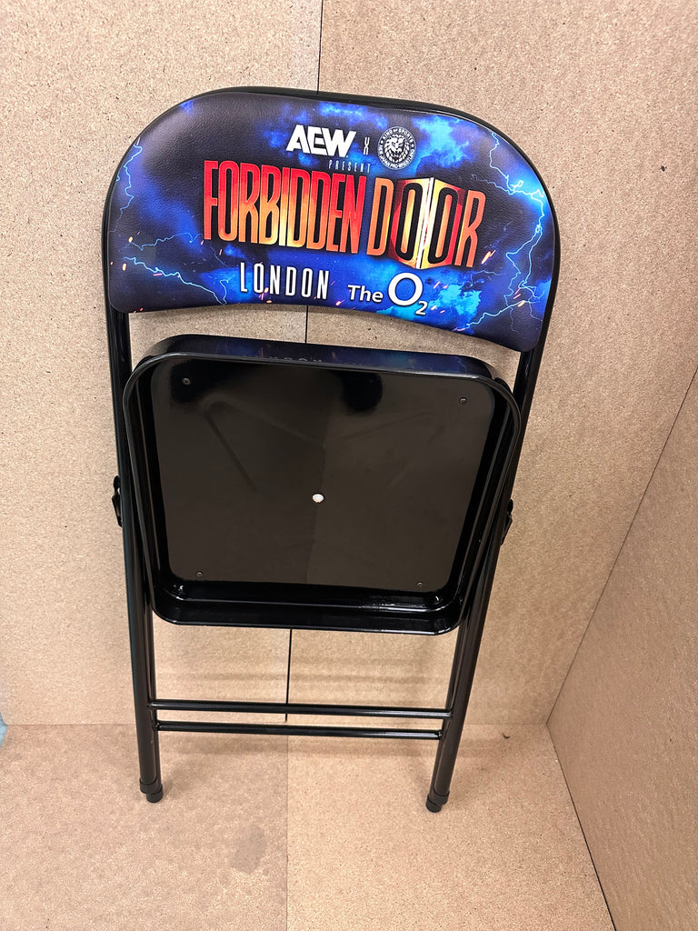 Official AEW - Forbidden Door London Ringside Chair – WrestlingStore.co.uk
