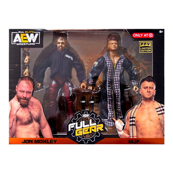 AEW : Jon Moxley & MJF Target Full Gear Exclusive 2 Pack Figure Set ...