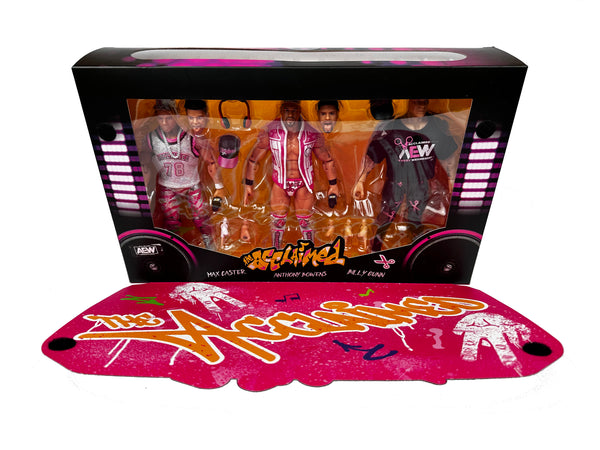 AEW : The Acclaimed Ringside Exclusive 3-Pack Figure Set ...