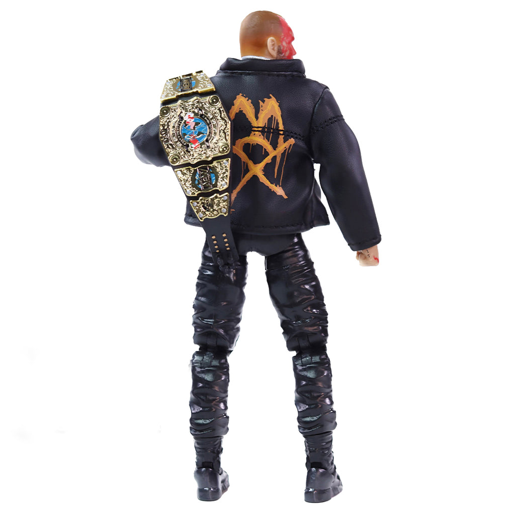 AEW : Jon Moxley "Supreme" Blood & Guts Ringside Exclusive Figure Set ...