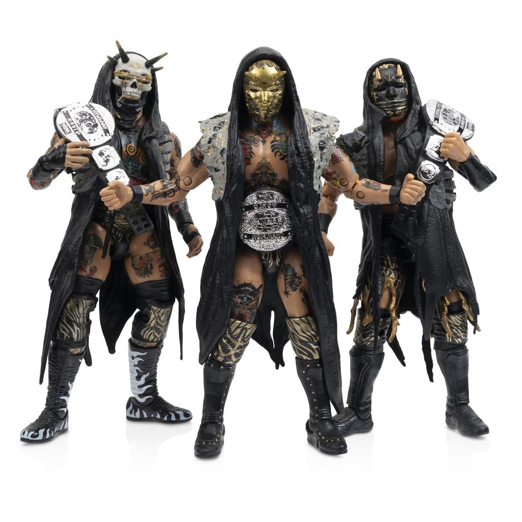 AEW - House Of Black "Trios Champions" Jazwares Vault Action Figures 3 ...