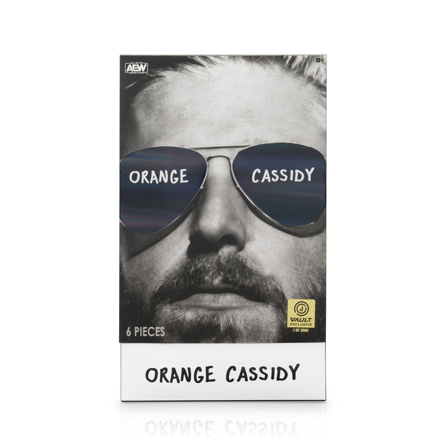 AEW - Orange Cassidy "Freshly Sketched" Jazwares Vault Action Figure ...