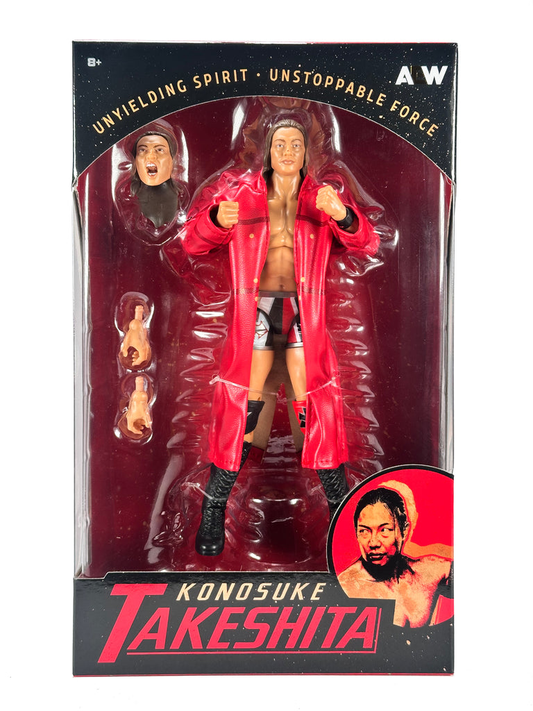 AEW : "The Alpha" Konosuke Takeshita Ringside USA Exclusive Figure ...