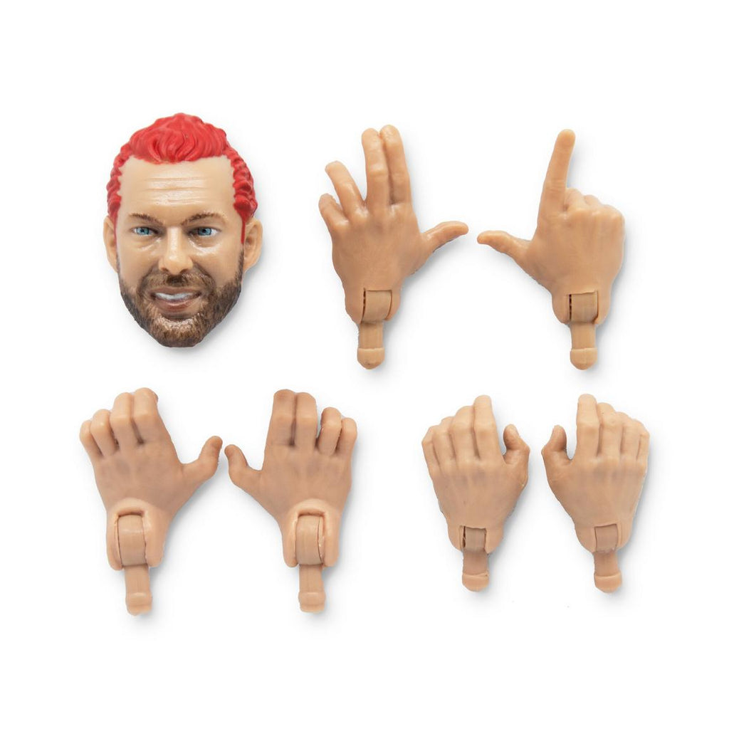 AEW x Street Fighter : Kenny Omega Game Stop Exclusive Figure * Hand S ...