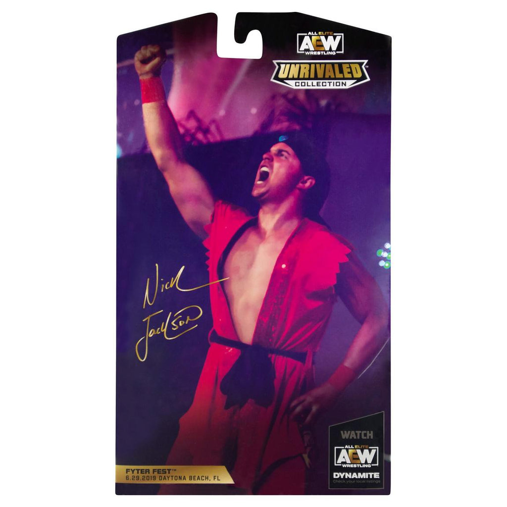 AEW x Street Fighter : Nick Jackson Game Stop Exclusive Figure * Hand ...