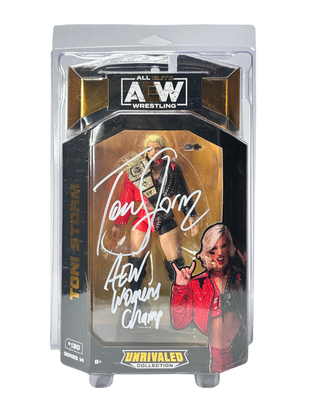 AEW : Unrivaled Series 14 : Toni Storm Figure * Signed ...