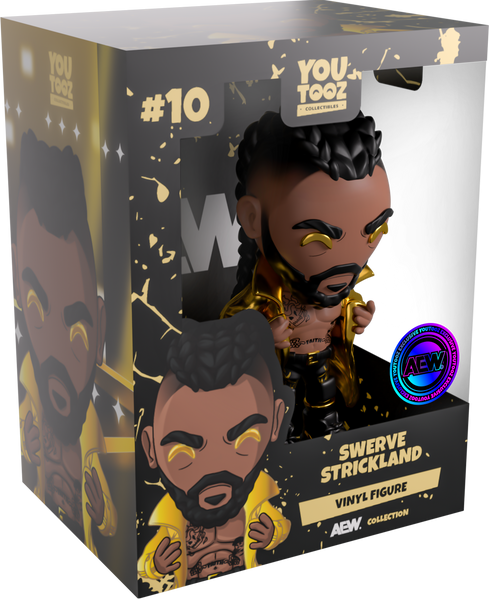 AEW : YouTooz - Swerve Strickland ShopAEW Exclusive Chrome Figure ...