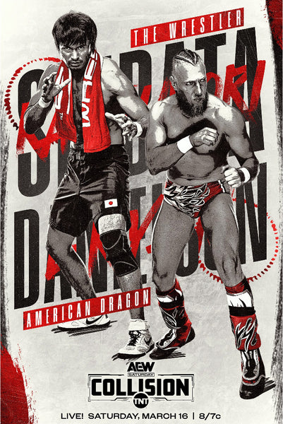 Official AEW - MatchUp Mondays 12x18" Poster *Only 1 available * 1 of ...
