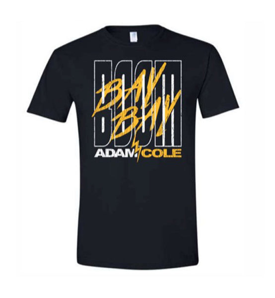AEW - Adam Cole "Boom" Live Event T-Shirt – WrestlingStore.co.uk