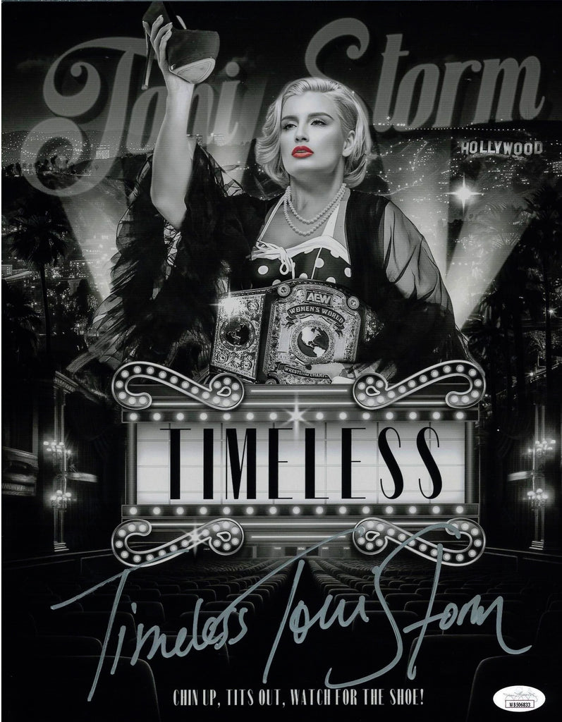 Highspots - Toni Storm "Timeless Marquee" Hand Signed 11x14 *inc COA ...