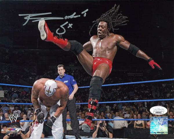 Highspots - Booker T "Scissor Kick, Sucka!" Hand Signed 8x10 *Inc COA ...