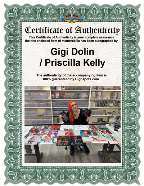 Highspots - Gigi Dolin "Entrance" Hand Signed 8x10 *inc COA ...