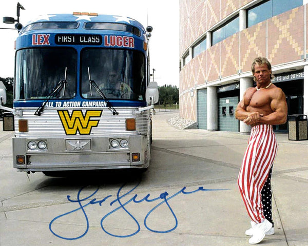 Highspots - Lex Luger "Lex Express" Hand Signed 8x10" *inc COA ...
