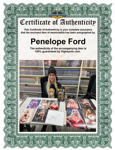 Highspots - Penelope Ford "Hello Kitty" Hand Signed 8x10 *inc COA ...
