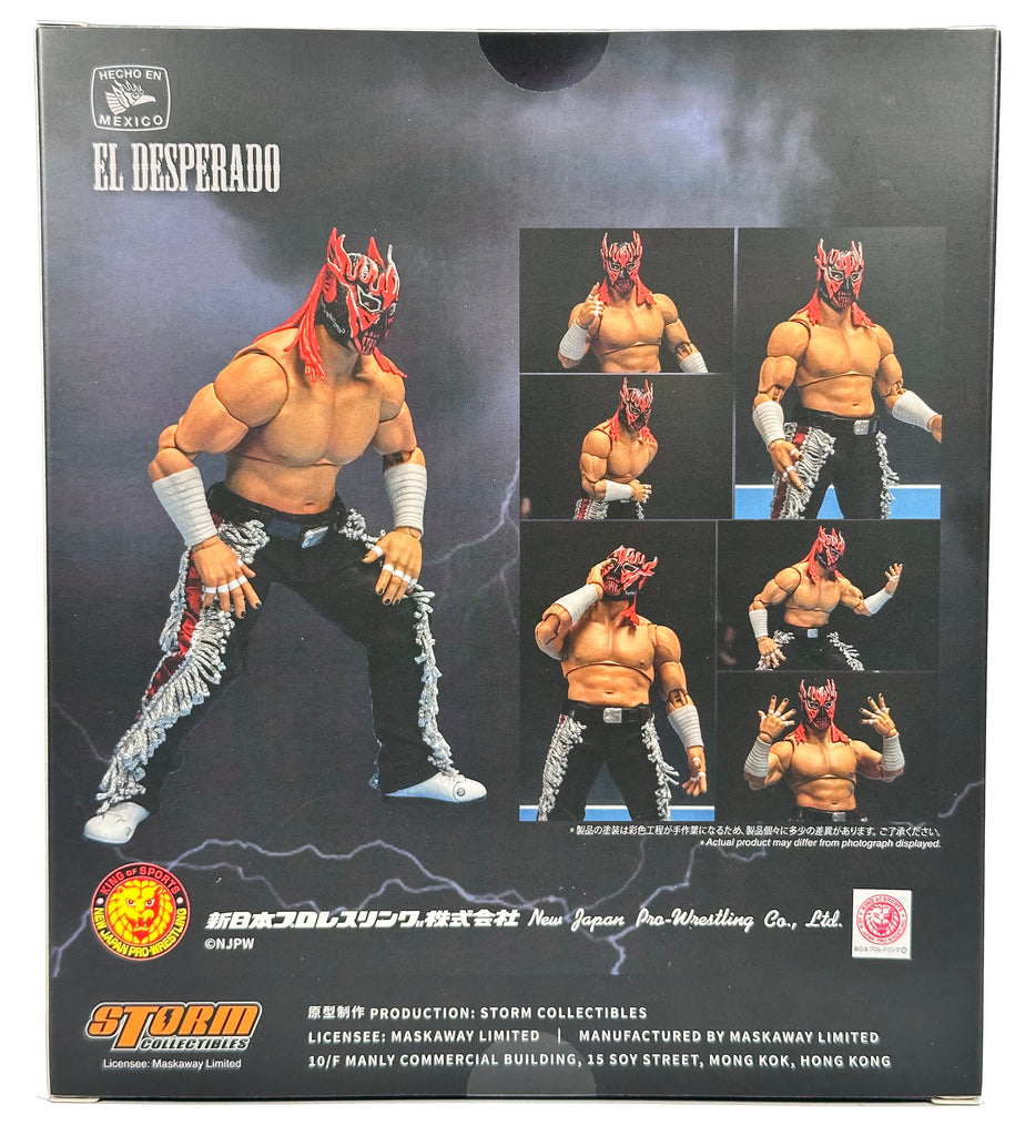 NJPW : Storm Collectables El Desperado (Red Mask Variant) Exclusive Ac ...