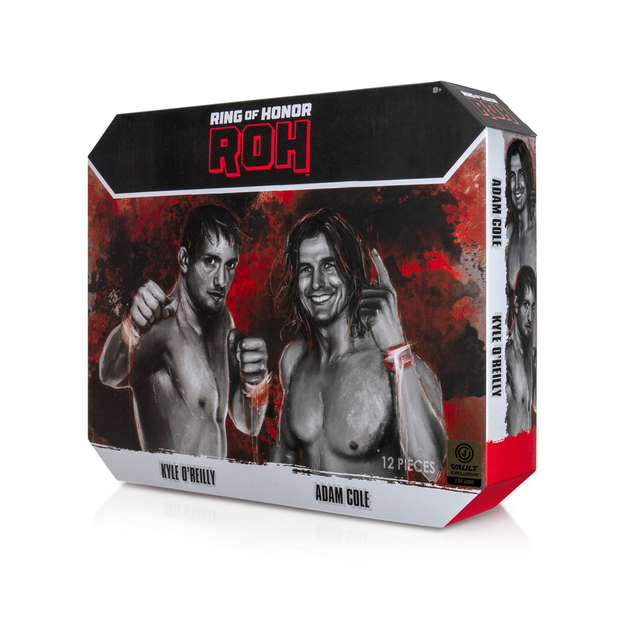ROH Ring Of Honor - Adam Cole & Kyle O'Reilly Jazwares Vault Action Fi ...
