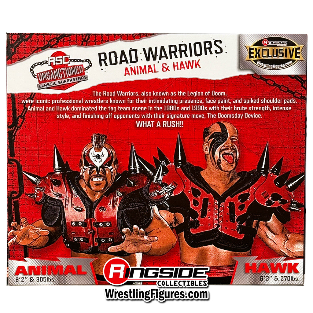 RSC : Road Warriors Unsanctioned Classic Superstars US Exclusive 2-Pac ...