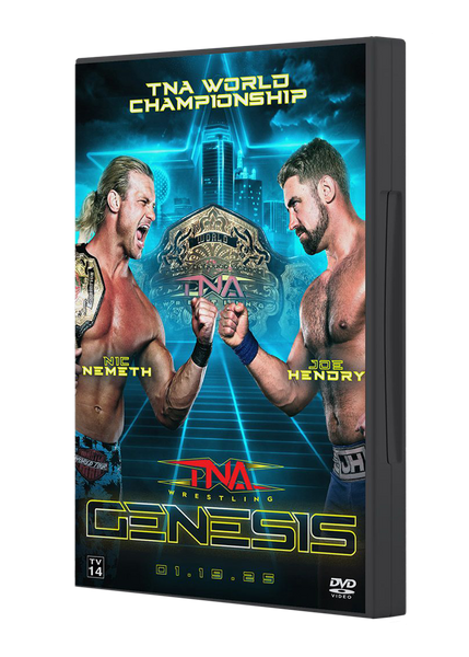 TNA Impact Wrestling - Genesis 2025 Event DVD – WrestlingStore.co.uk