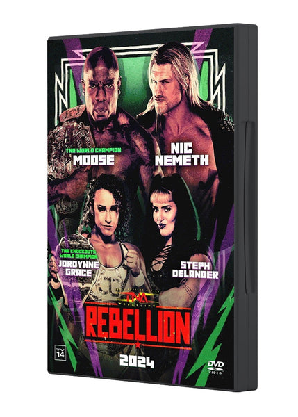 TNA Impact Wrestling - Rebellion 2024 Event DVD – WrestlingStore.co.uk