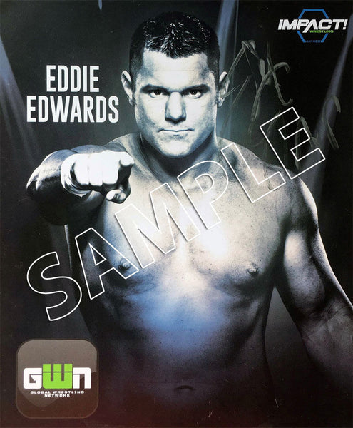TNA - Impact 2018 Hand Signed Eddie Edwards 8x10 – WrestlingStore.co.uk