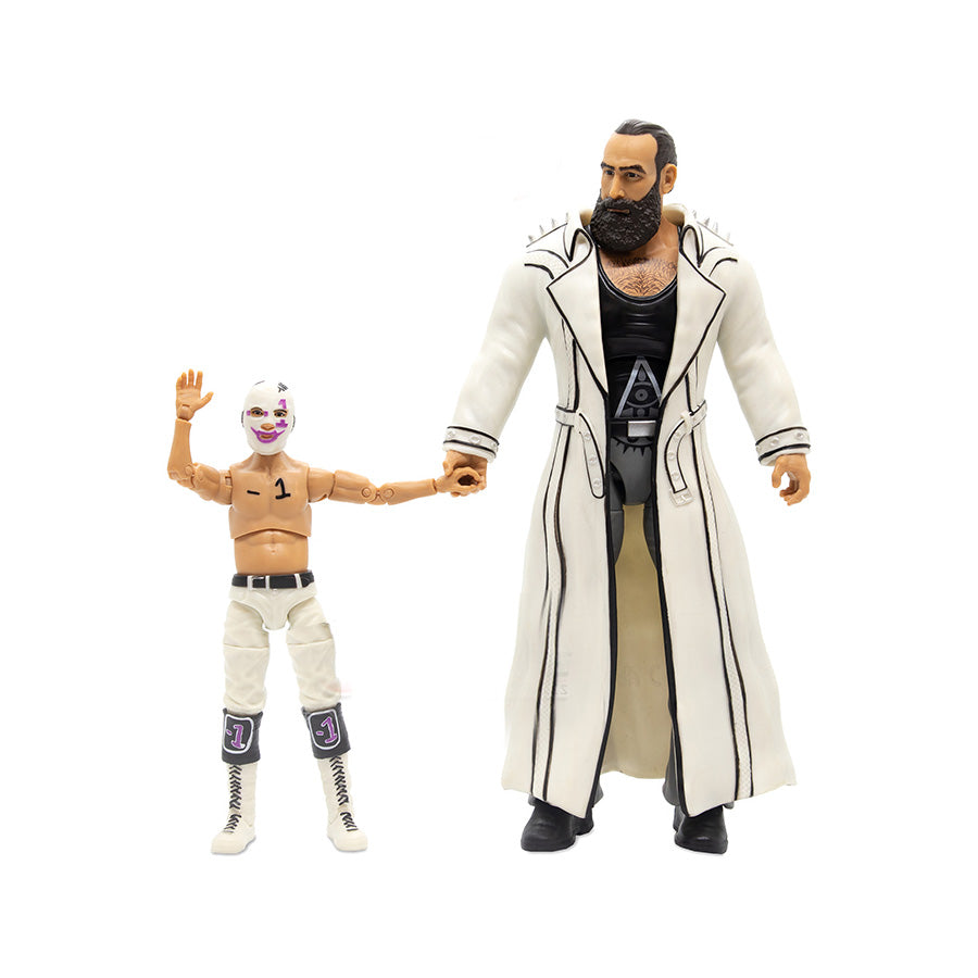 AEW : Brodie Lee & Negative 1 Ringside USA Exclusive Figure Set ...