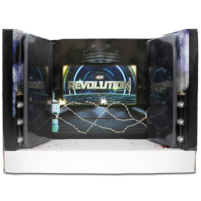 AEW : Exploding Barbed Wire Death Match (Kenny Omega & Jon Moxley) Rin – WrestlingStore.co.uk