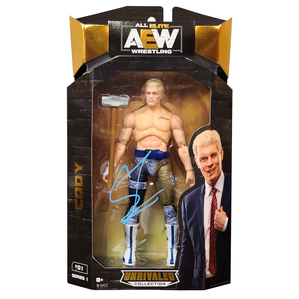 AEW : Unrivaled Series 1 : Cody Rhodes Figure * Hand Signed * – WrestlingStore.co.uk