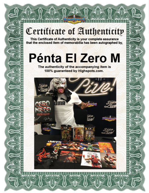 AEW : Unrivaled Series 2 : Pentagon Jr Figure * Hand Signed ...