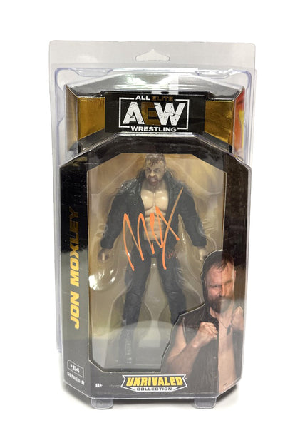 AEW : Unrivaled Series 8 : Jon Moxley Figure * Hand Signed ...