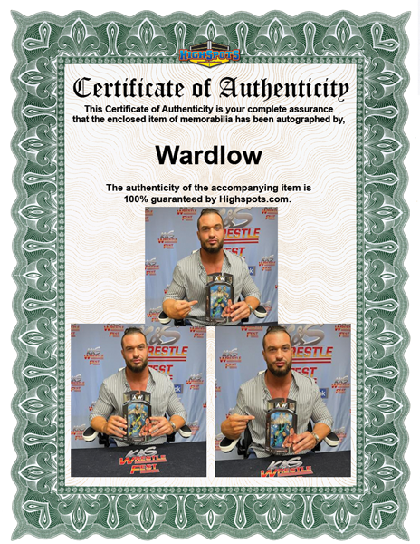 AEW : Unmatched Series 2 : Wardlow Figure * Hand Signed ...