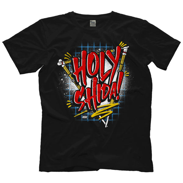 AEW - Hikaru Shida "Holy Shida!" T-Shirt – WrestlingStore.co.uk