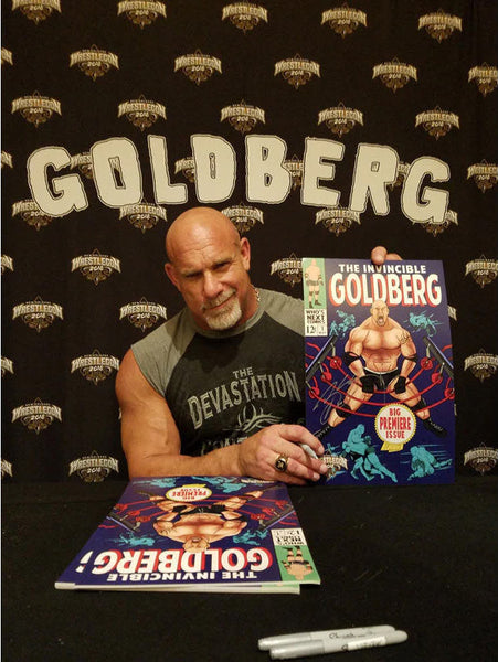 Highspots - Bill Goldberg "Comic Art" Hand Signed 11x17 *inc COA ...