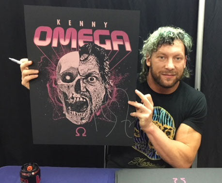 Highspots - Kenny Omega "Cyborg" Hand Signed 18x24 *inc COA ...