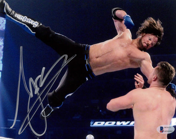 Highspots - AJ Styles "Phenomenal Forearm" Hand Signed 11x14 *Inc COA ...