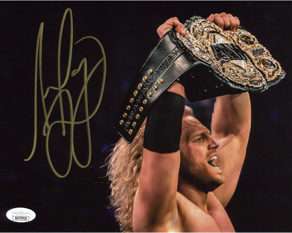 Highspots - "Hangman" Adam Page "AEW World Champion" Hand Signed 8x10 ...
