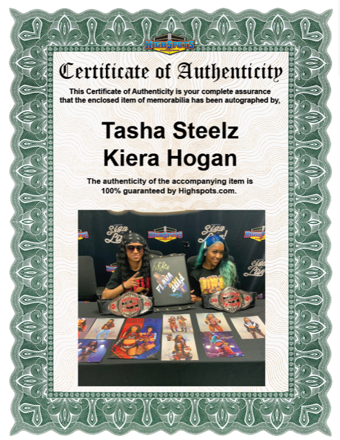 Highspots - Kiera Hogan "Turnbuckle Pose" Hand Signed 8x10 *inc COA ...