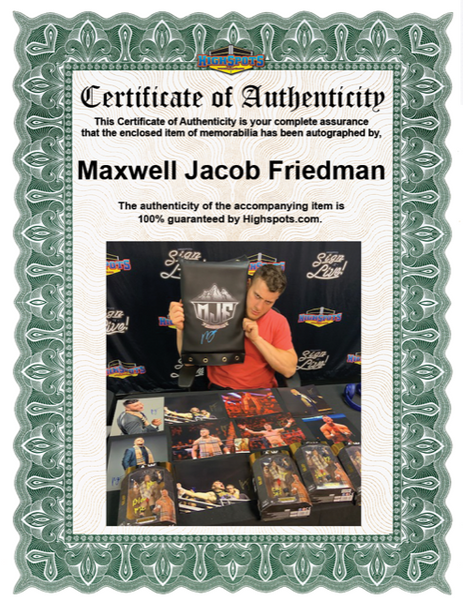 Highspots - MJF "Bloody Stampede" Hand Signed 8x10 *inc COA ...