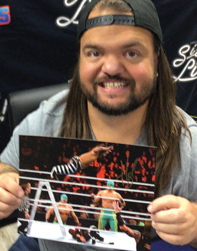 Highspots - Hornswoggle "Ladder Splash" Hand Signed 8x10 *inc COA ...