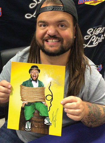 Highspots - Hornswoggle "Tied On A Barrel" Hand Signed 8x10 *inc COA ...