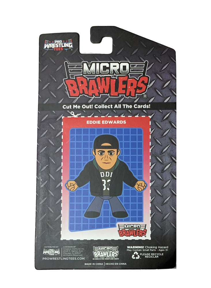 Impact Wrestling - Micro Brawlers : Eddie Edwards Figure *Hand Signed ...