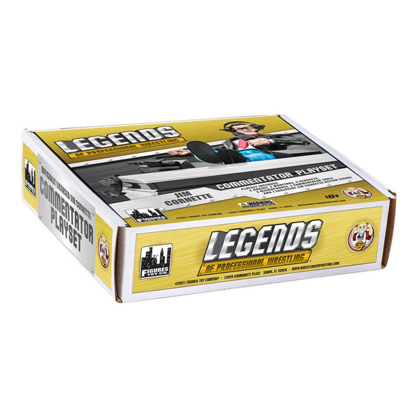 Legends of Professional Wrestling Series - Jim Cornette Action Figure ...