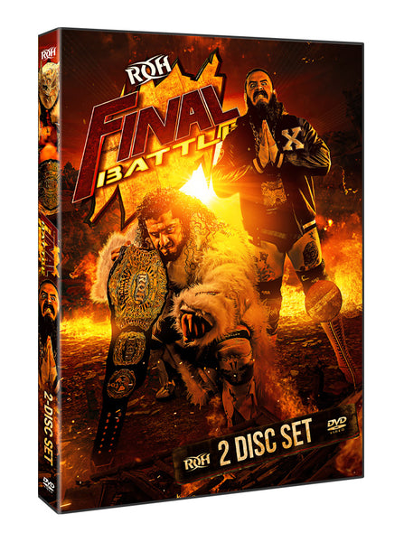 ROH - Final Battle 2020 Event 2 DVD Set – WrestlingStore.co.uk