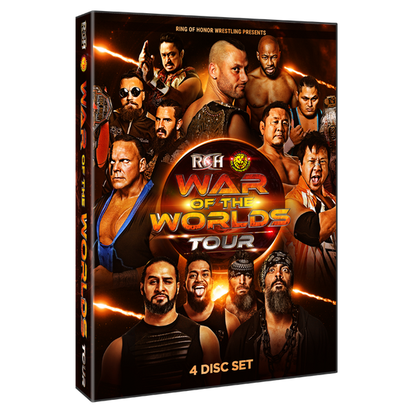 ROH - War Of The Worlds 2019 Tour - 4 Event DVD Set – WrestlingStore.co.uk