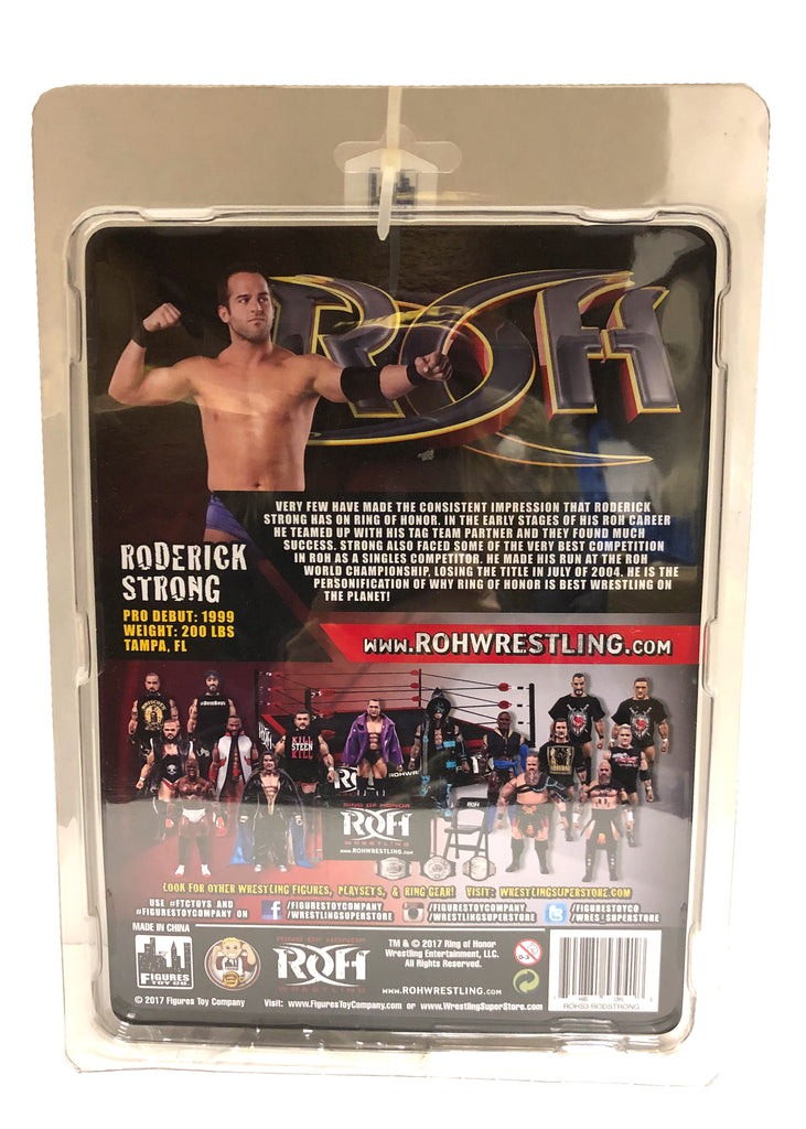 ROH - Roderick Strong : ROH Series 3 Action Figure – WrestlingStore.co.uk