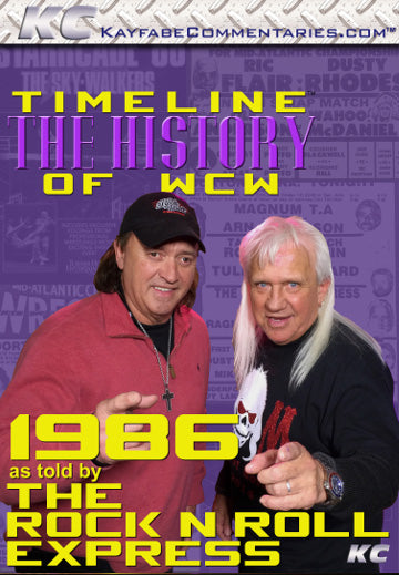 Timeline - The History of WCW : 1986 As Told by Rock N Roll Express DV ...