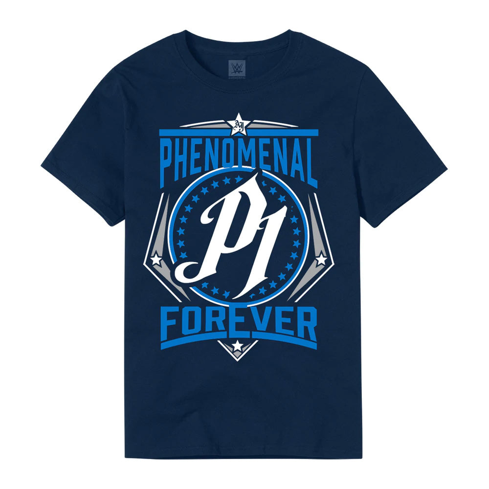 Aj Styles Shirt A.J. Styles Phenomenal Forearm WWE Men's Cotton