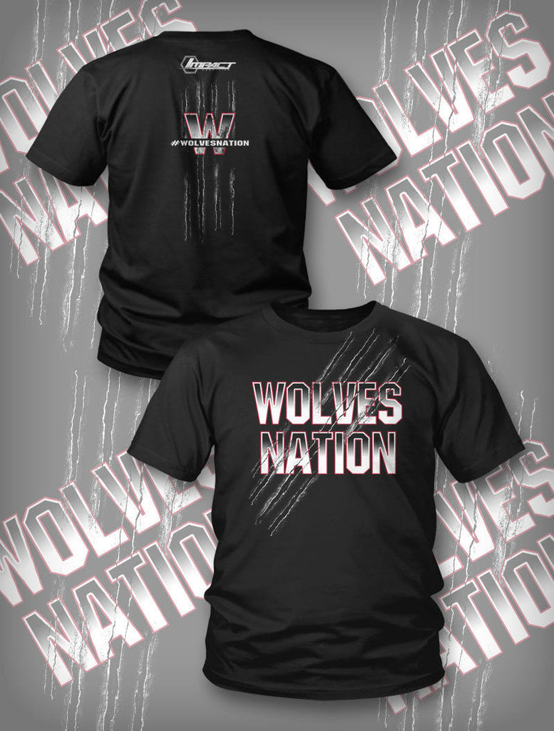 TNA - The Wolves "Nation" T-Shirt – WrestlingStore.co.uk