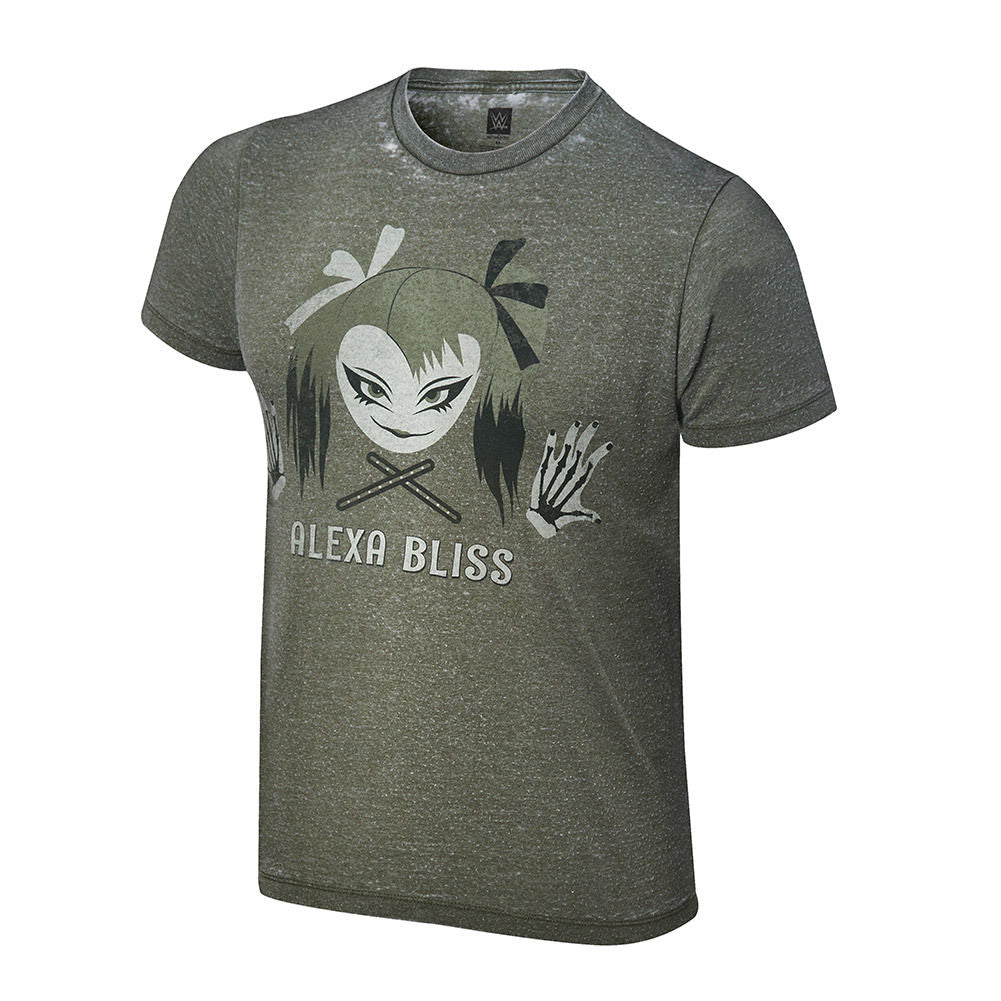 WWE - Alexa Bliss "Little Miss Bliss" Acid Wash T-Shirt ...